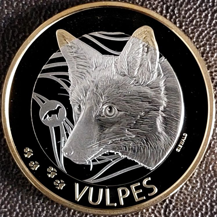 10 Fr. Gedenkmünze 2021 pp Vulpes / aus Münzsatz (Neu (gemäss Beschreibung)) in Arch für CHF 60 ...
