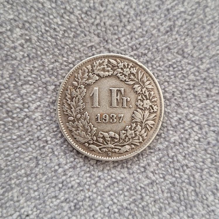 1 Franken 1937 | Kaufen auf Ricardo