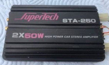 AUTO*SUPERTECH*STA-250*CAR AMPLIFER (Gebraucht) in Ascona für CHF 5 – mit Lieferung auf Ricardo ...