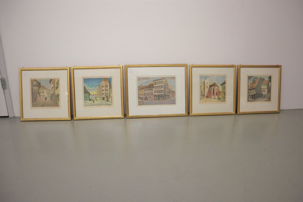 5 Bilder (Lithographien) Niklaus Stoecklin Teil 2 (Gebraucht) in Basel ...