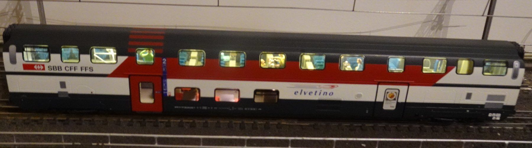 Roco 45470 - SBB IC2000 Doppelstockwagen Restaurant dig bel (Gebraucht ...