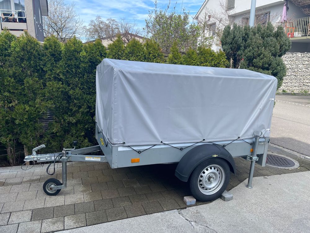 750 Kg Anhanger Mit Plane