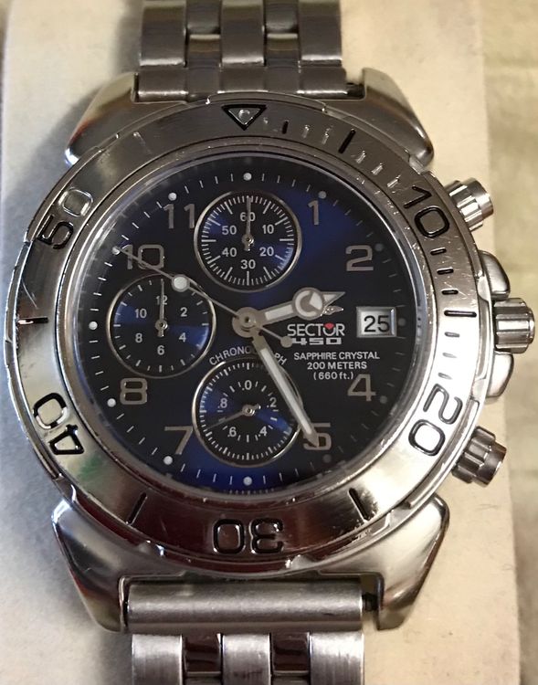 SECTOR Chronograph Herrenuhr ( Quartz / 42 mm ) (Gebraucht) in ...