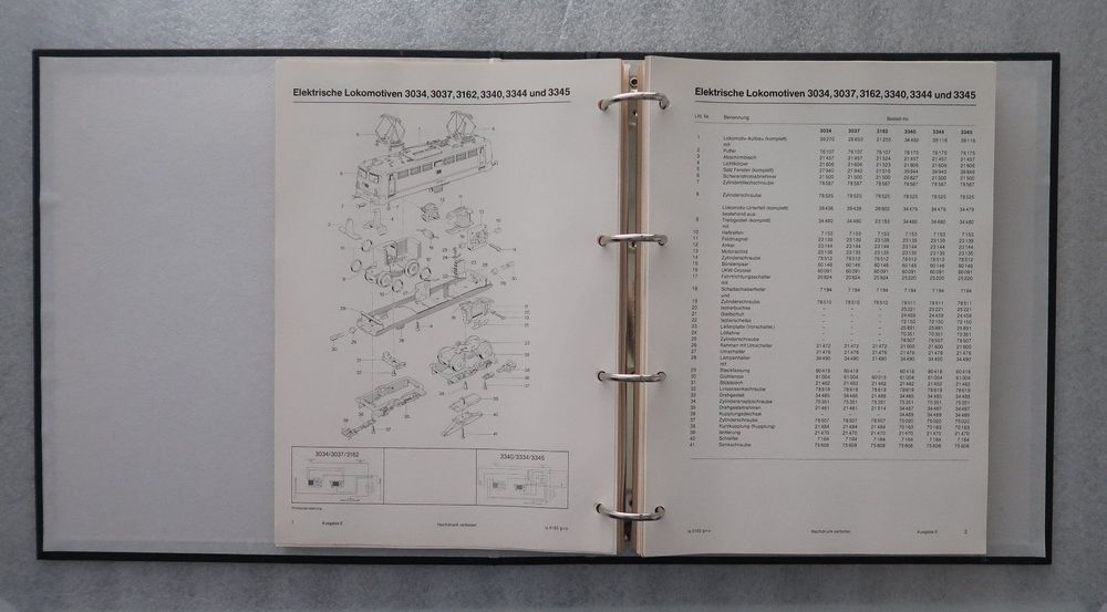 Märklin Ersatzteil Katalog für Analoge Modelle (Gebraucht) in Pratteln für CHF 30 – mit ...
