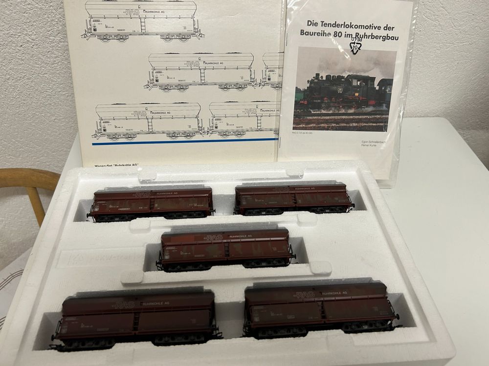 Märklin 4824 - Wagenset Ruhrkohle AG (Neu und originalverpackt) in ...