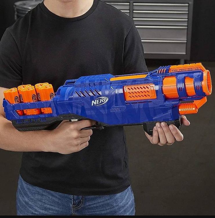 Blaster NERF Trilogy DS-15 con tante cartucce (Usato) a Pregassona per ...