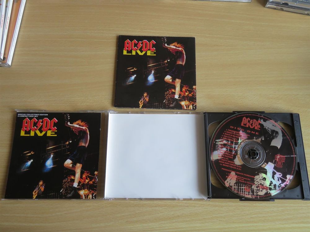 AC/DC Live 2 CD Set Spec. Collector Ed. | Kaufen auf Ricardo