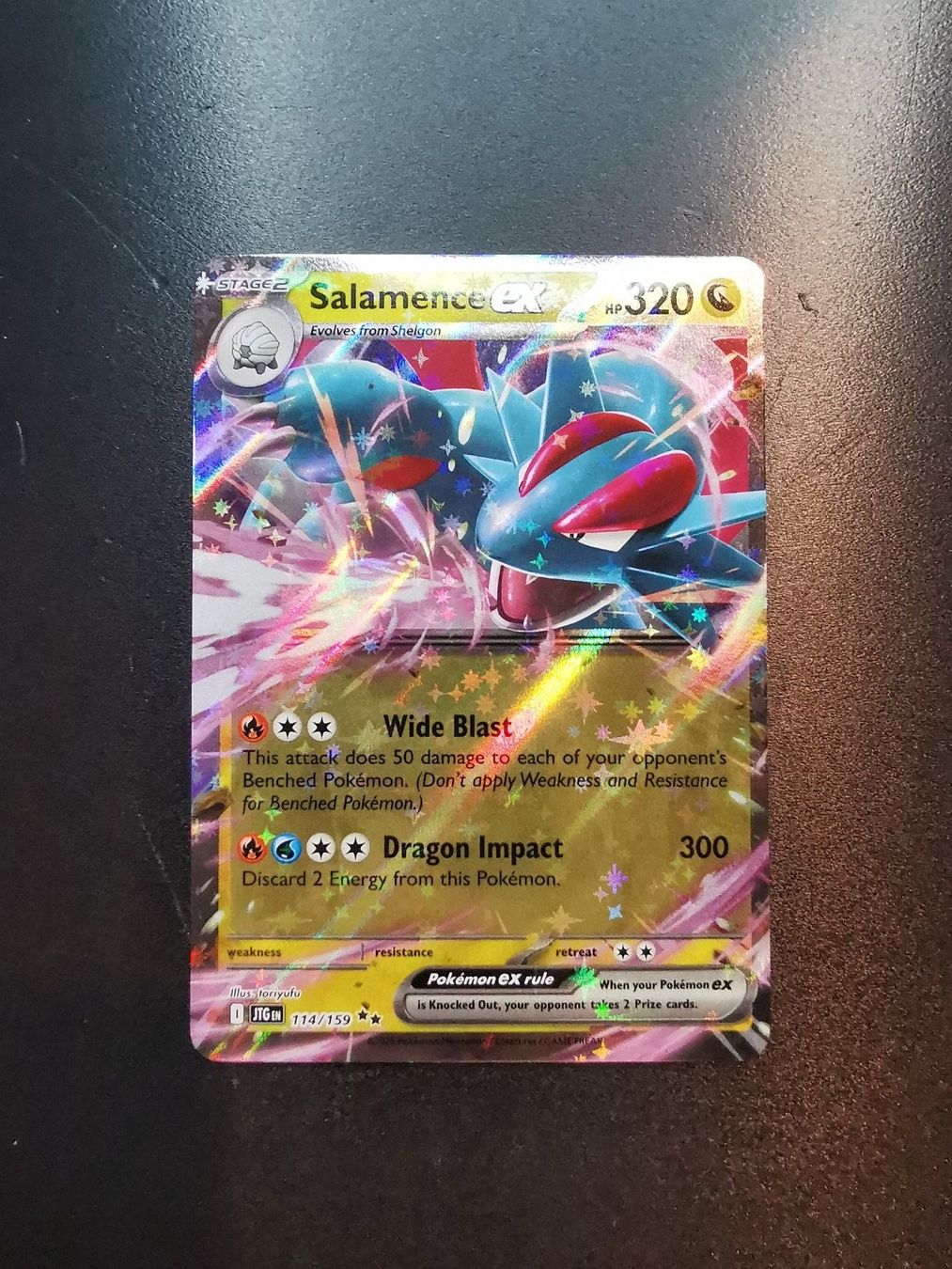 Pokemon Journey Together, Salamence EX, JTG 114/159 (Gebraucht) in Lengnau AG für CHF 0.5 – mit ...
