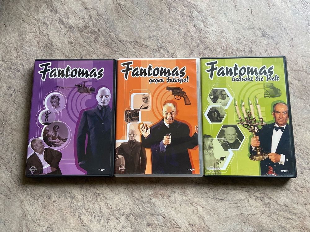 Louis De Funès Fantomas Trilogie (Gebraucht) in Wabern für CHF 9.9 ...