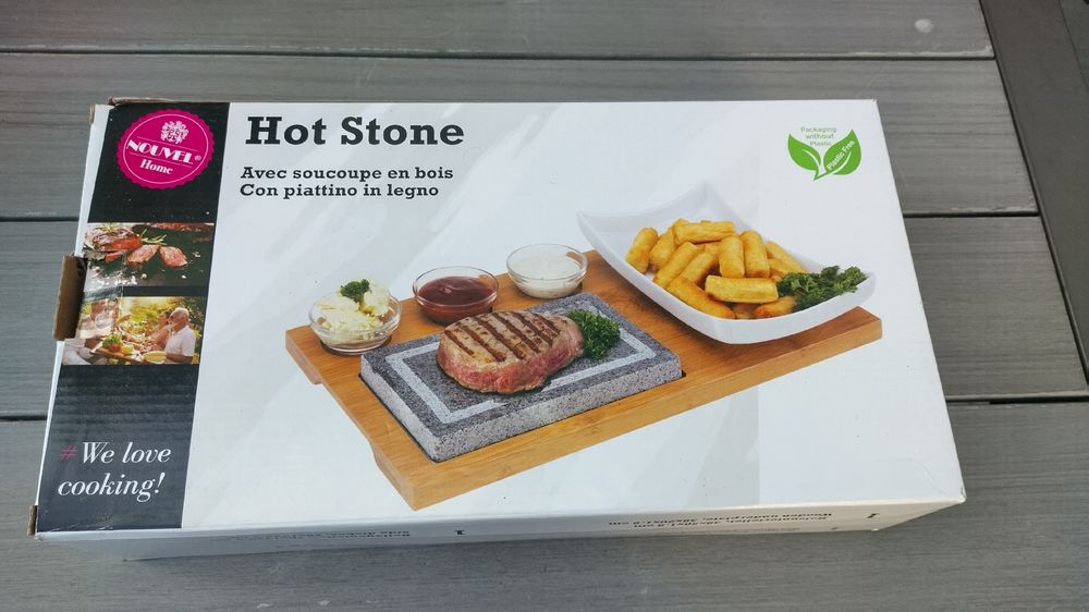 Hot Stone / Heisser Stein Set für 8 Personen (Gebraucht) in Eschenbach ...