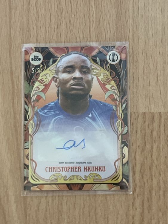 Nkunku Chelsea Autogramm Karte 5/5 Deco 24/25 (Neu (gemäss Beschreibung)) in Klingnau für CHF ...