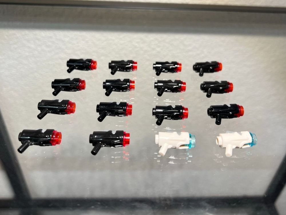 Lego Star Wars - 16x Stud Shooter Waffen (Neu (gemäss Beschreibung)) in ...