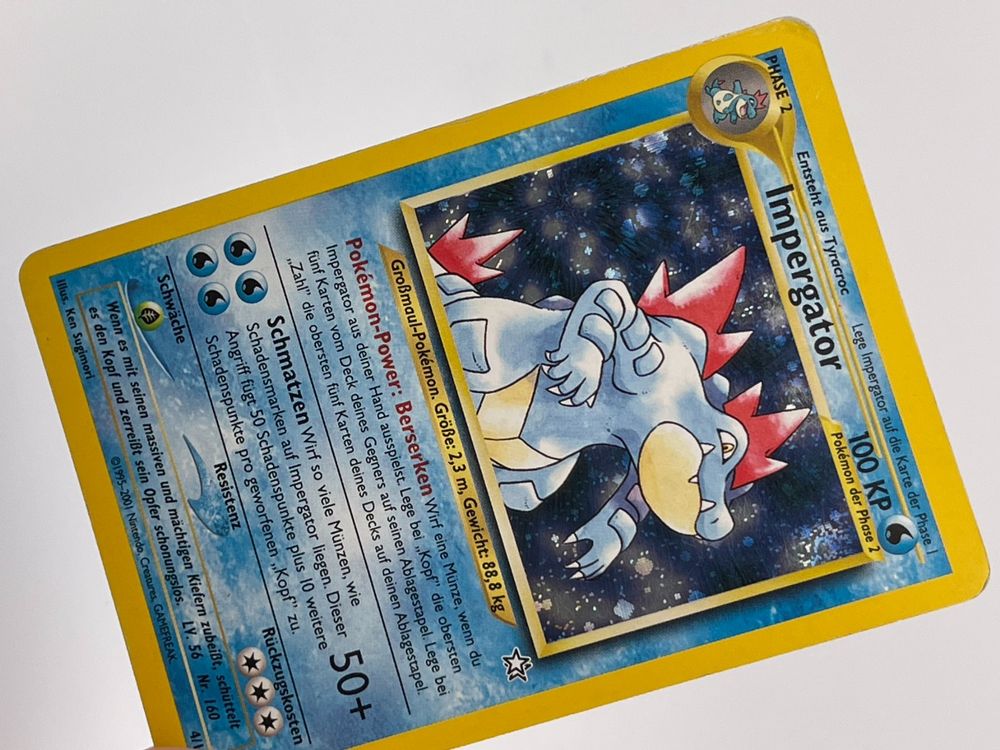 Impergator 4/111 Holo Rare Pokémon Neo Genesis | Kaufen auf Ricardo