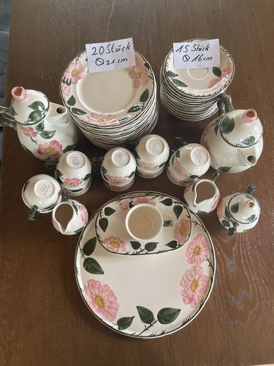 Villeroy & Boch Wild Rose Geschirrset (Gebraucht) in Seedorf BE für CHF 275 – nur Abholung auf ...