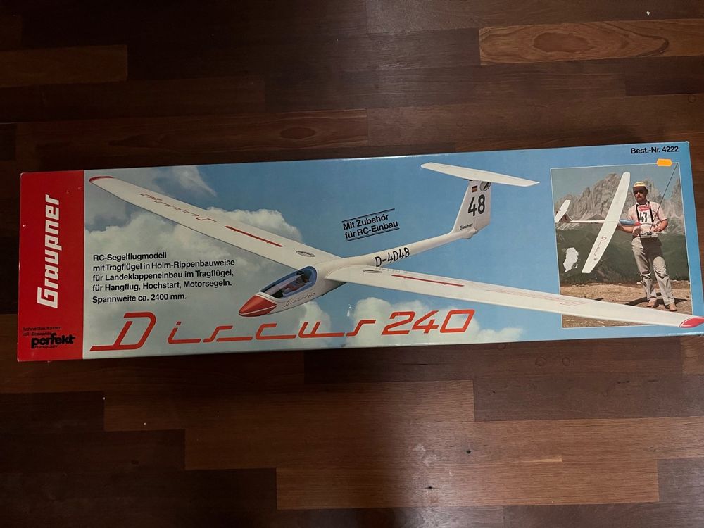 Graupner Discus 240 (Gebraucht) in Auslikon für CHF 150 – nur Abholung ...