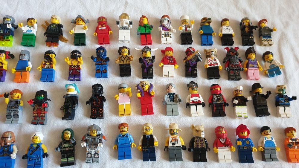 132 LEGO Figuren Männchen Menschen Minifiguren star wars (Gebraucht) in ...