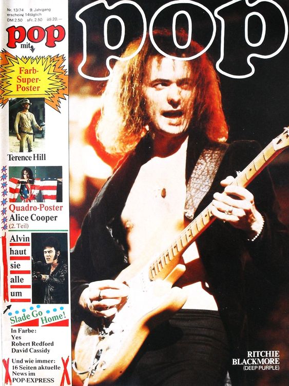 POP Heft 1974 alle POSTER (3) TERENCE HILL, ALICE C. 56x80cm (Neu ...