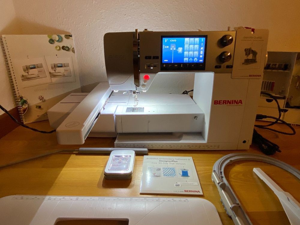 Bernina B555 inkl.Stickmodul - Neuwertig (Gebraucht) in für CHF 2650 ...