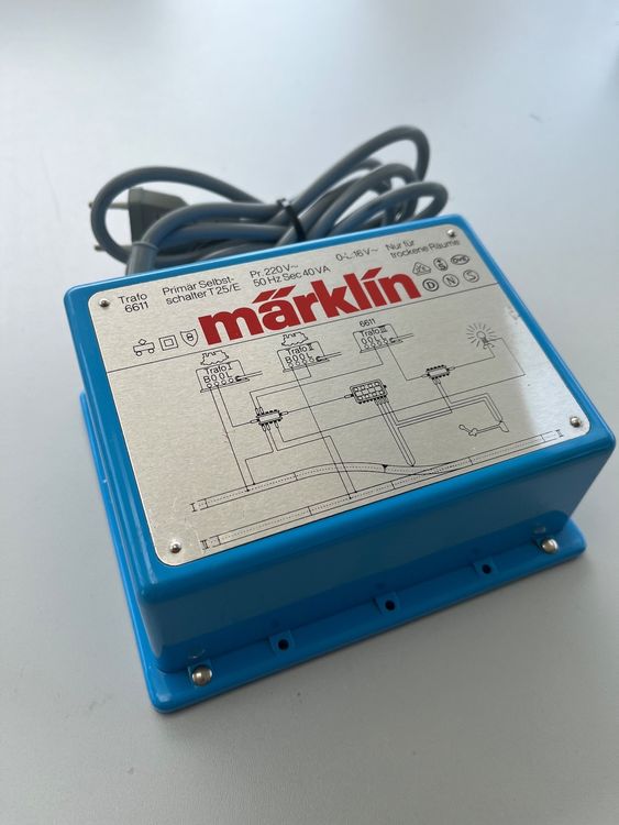 Märklin 6611 Licht Transformer, 40VA (Gebraucht) in Adlikon für CHF 15 ...