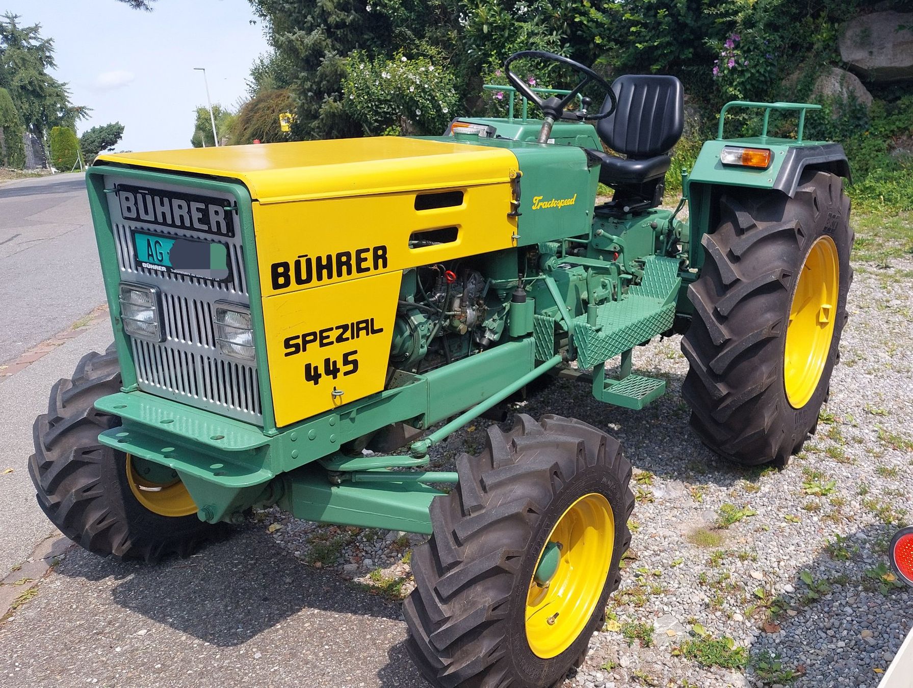Bührer Traktor 445 mit Mercedes Motor (Gebraucht) in Hermetschwil-Staff ...