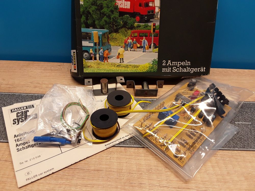 Faller Car System 1655 _ 2 Ampeln mit Schaltgerät _ Spur H0 | Kaufen ...