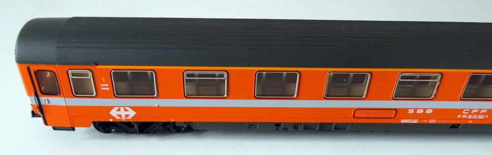 ROCO SBB Eurofima Personenwagen, Typ Apm, Epoche IV, orange | Acheter ...