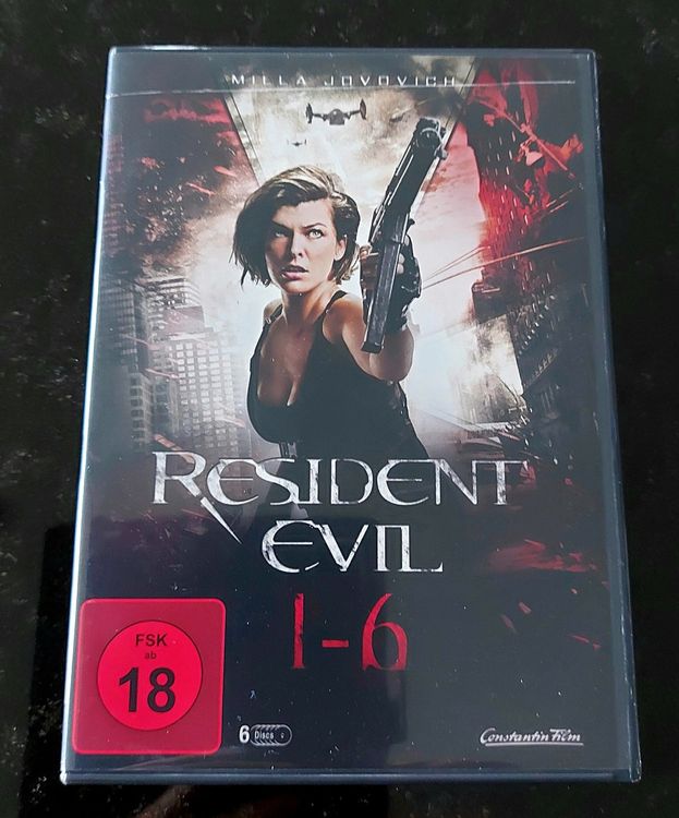 Resident Evil 1 - 6 - CD Box - FSK18 (Gebraucht) in Wilderswil für CHF ...
