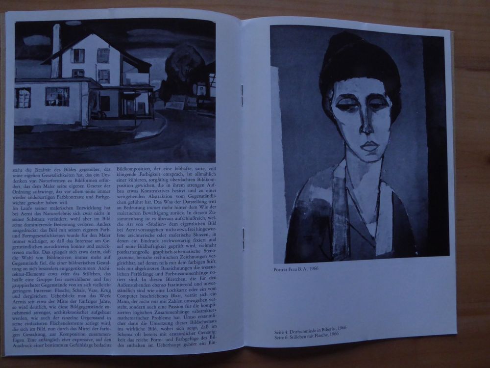 Der Maler Werner Areni, Willy Rotzler,1968/Preisliste 1967 (Gebraucht ...