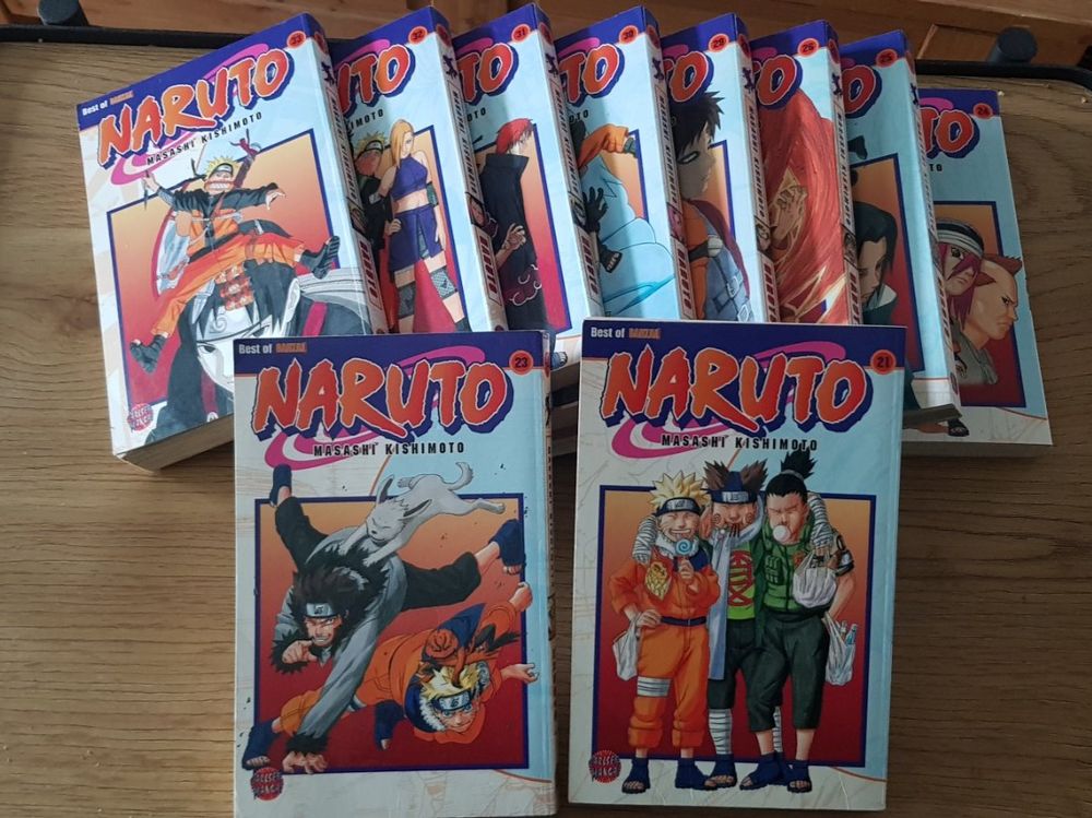7 X NARUTO - Nasashi Kishimoto Mangas (Gebraucht) in Nürensdorf für CHF ...