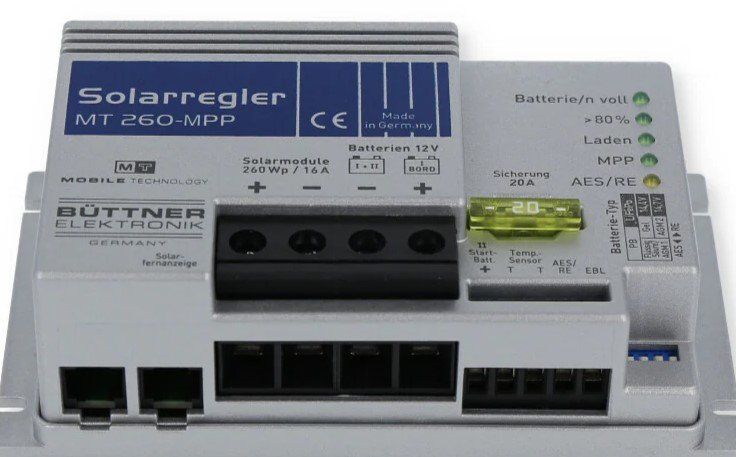 Büttner Solarregler MT 260-MPP (Gebraucht) in Root für CHF 84 – mit Lieferung auf Ricardo kaufen