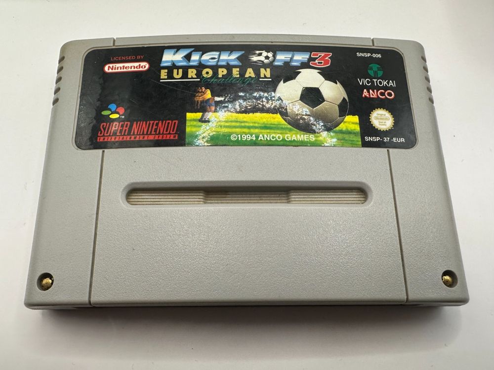 Super Nintendo SNES Kick Off 3 European Challenge (Gebraucht) in für ...