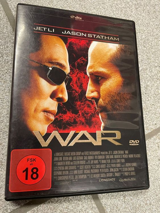 War (DVD) Jet Li / Jason Statham (Gebraucht) in Eschen für CHF 3.95 – mit Lieferung auf Ricardo ...