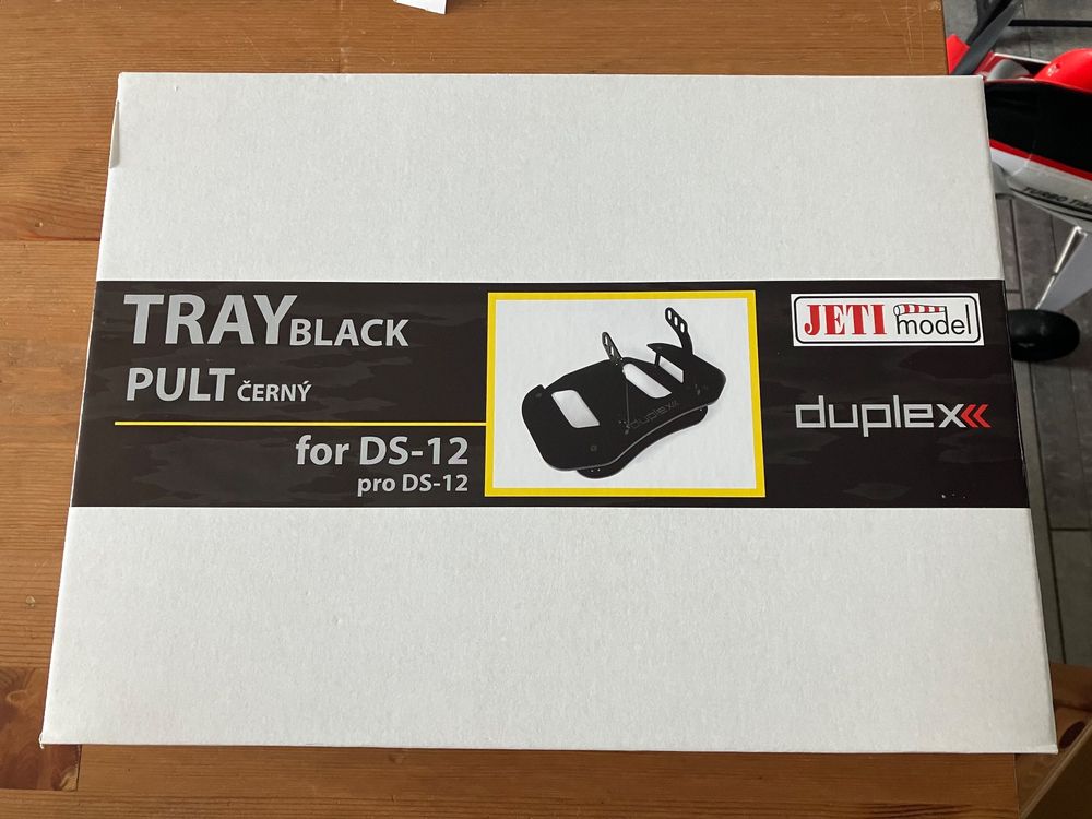 JETI Duplex Senderpult Tray Black DS-12 neu (Neu (gemäss Beschreibung ...