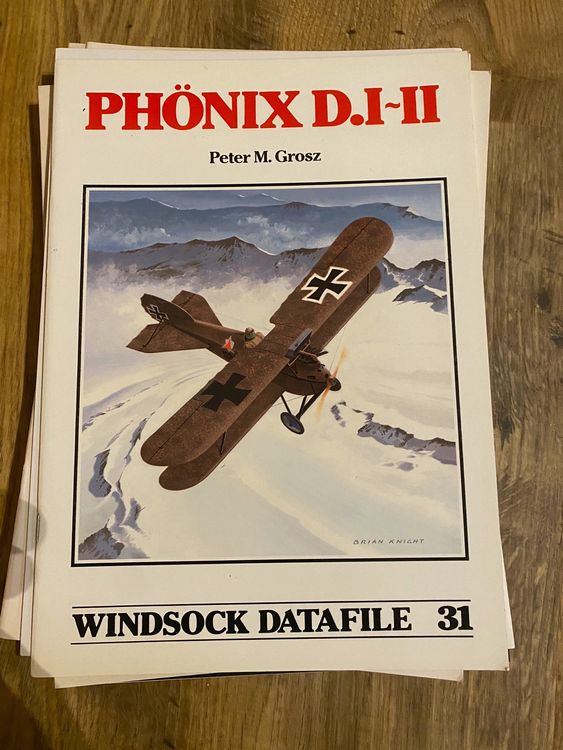 BUCH ENG PHÖNIX D.I-II WWI WINDSOCK DATAFILE 31 | Kaufen auf Ricardo
