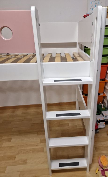 Flexa Mittelhochbett Rosa Kinderbett (Gebraucht) in Zürich für CHF 130 ...