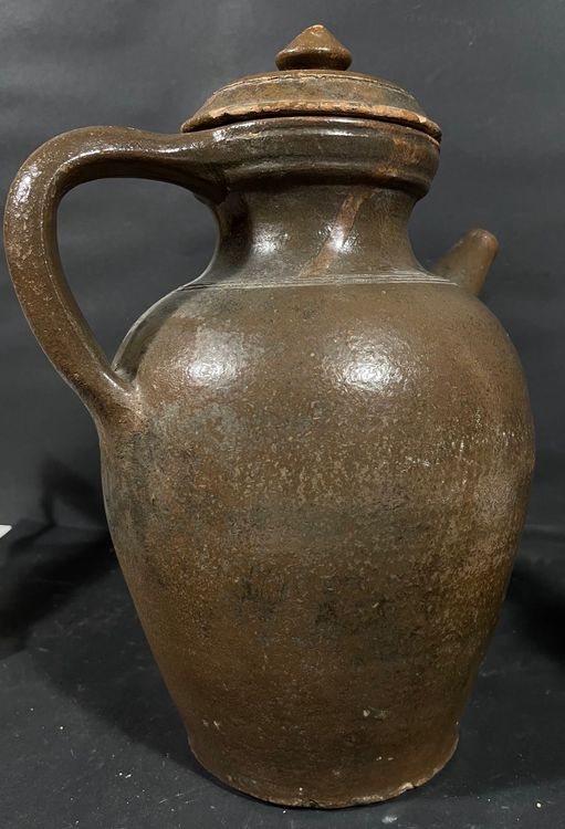 Antike Grosse Keramik Krug mit deckel (Gebraucht) in Root für CHF 5 – mit Lieferung auf Ricardo ...