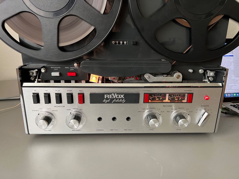 Revox A77 MK-I 2-Spur Bandmaschine revidiert, siehe Beschr. | Acheter sur Ricardo