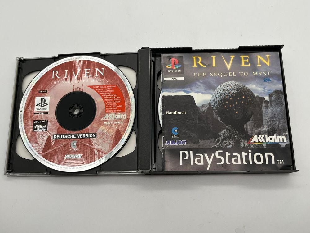 Riven PS1 Playstation Sony OVP (Gebraucht) in Basel für CHF 20 – mit ...