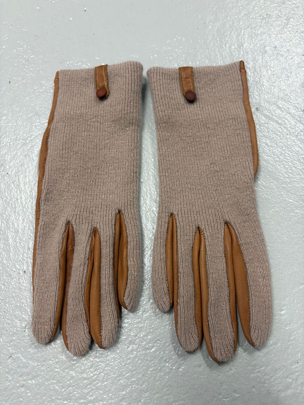 Carpincho Warme braune Winterhandschuhe Leder und Wolle 7 (Neu (gemäss ...