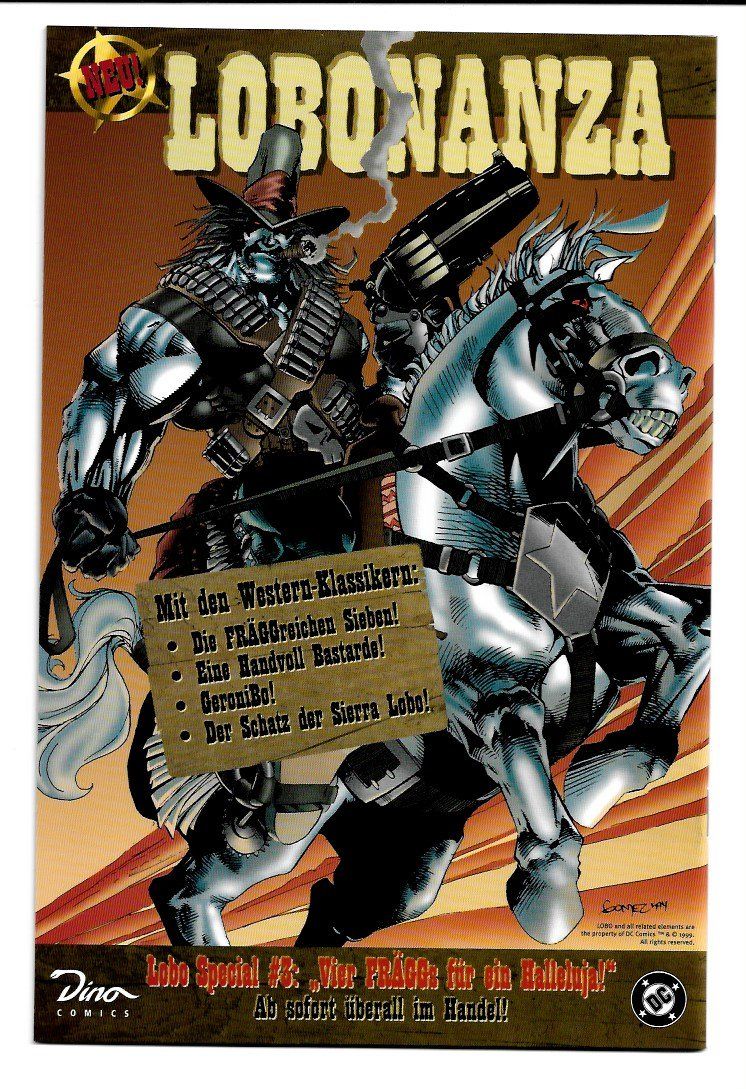 Lobo special 6, Convention Edition, 1999, DC Comic (Gebraucht) in ...