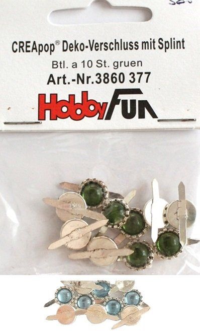 CreaPop Deko Verschluss mit Splint | Kaufen auf Ricardo