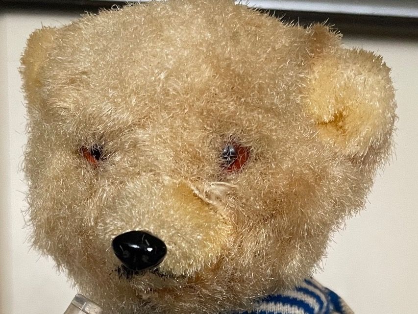 Blechspielzeug Carl Max trinkender Teddy Bär mechanisch (Gebraucht) in ...