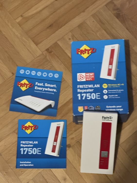 Fritz WLAN Repeater 1750E - Mesh WiFi - Wie neu! (Gebraucht) in Zürich ...