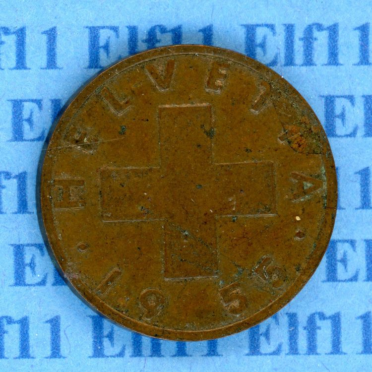 CHF___0.02 1955 ss-vz 2 Rappen (Neu (gemäss Beschreibung)) in Widnau für CHF 2 – mit Lieferung ...