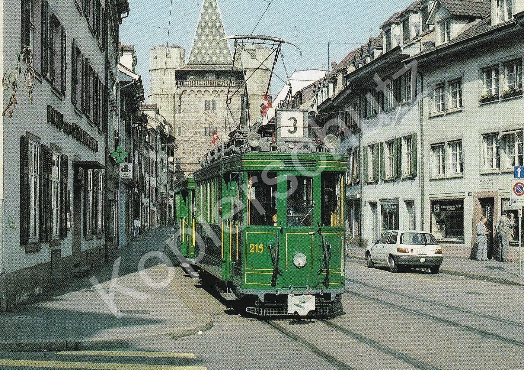 Strassenbahn Basel BVB Be 2/2 215 (Neu und originalverpackt) in ...