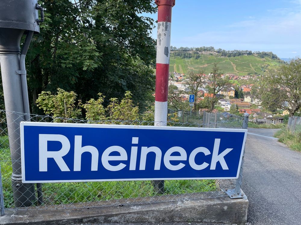 Bahnhoftafel Rheineck | Kaufen auf Ricardo