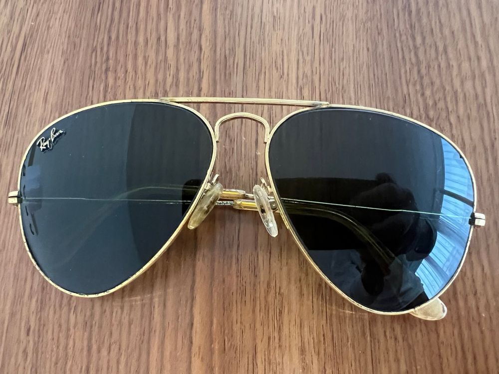 Bausch & lomb Vintage RAY BAN sunglasses - gold plate | Kaufen auf Ricardo
