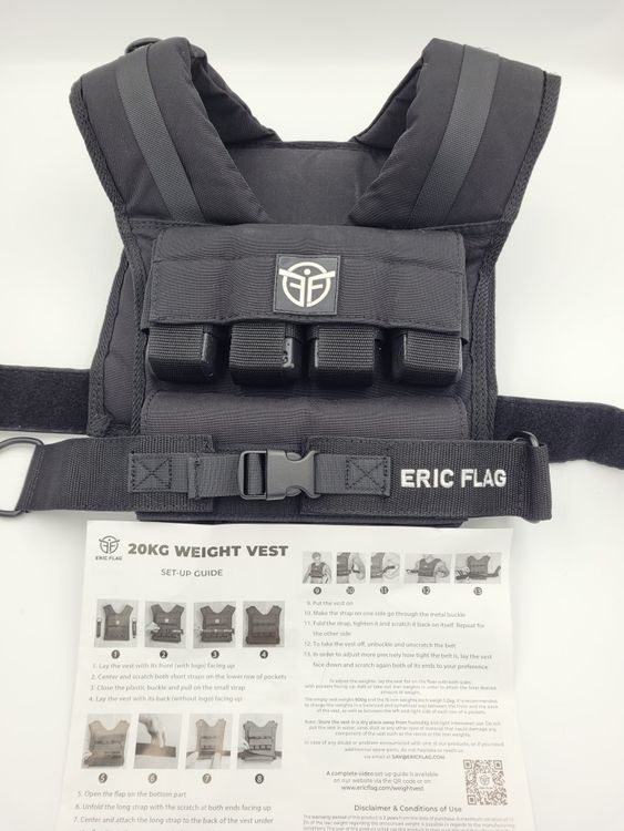 Erig Flag 20 kg Gewichtsweste (Neu (gemäss Beschreibung)) in Widnau für ...