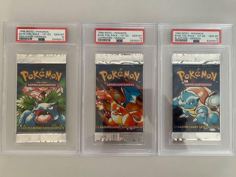 Pokemon Booster Set / Psa 10 Gem Mint / 1. Edition / 1999 (Neu und originalverpackt) in Schwyz ...