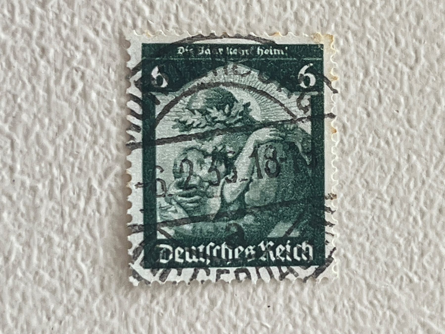 DR - Deutsche Reich / 3° Reich / Briefmarke (Gebraucht) in Chiasso für ...